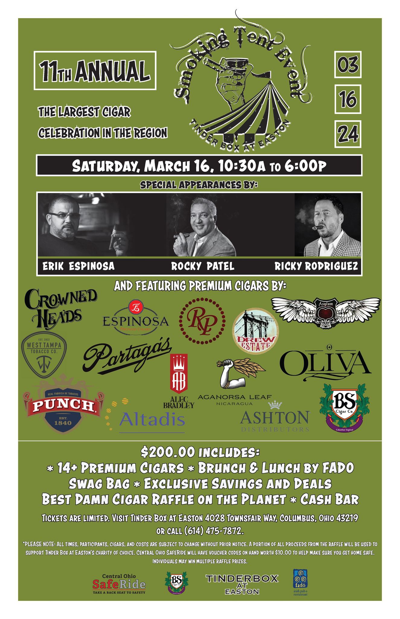 11th Annual Smoking Tent Event | Cigar World